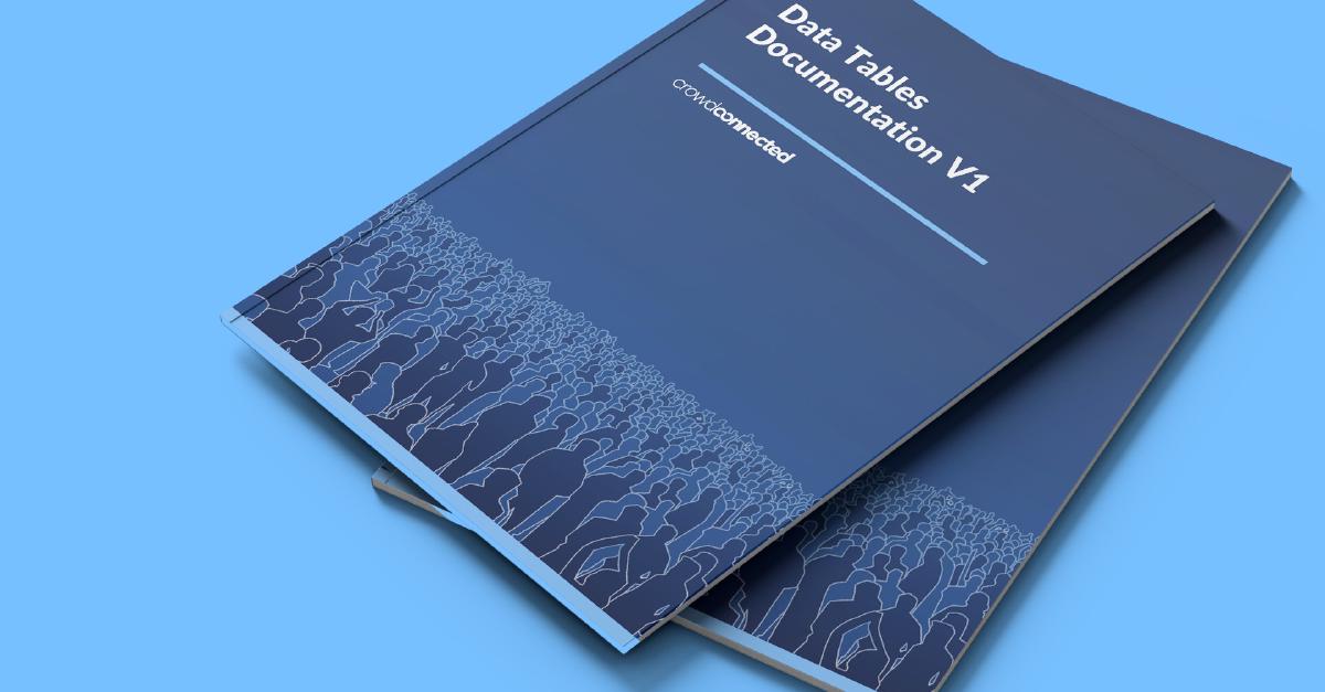 Data Tables Documentation Publication